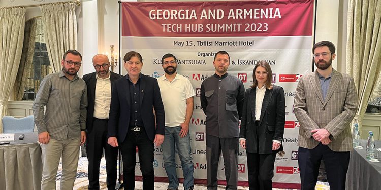 Georgia and Armenia Tech Hub Summit 2023 was held at the Tbilisi Marriott Hotel on May 15 ...